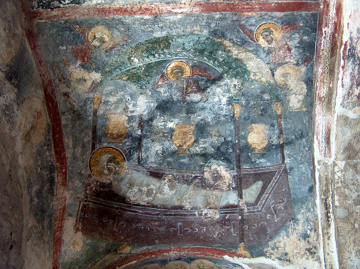 WALL PAINTINGS OF THE CHURCH OF THE VIRGIN AT KHOBI MONASTERY